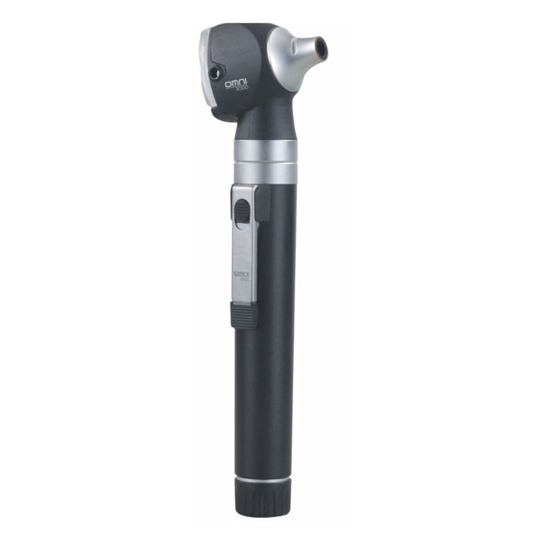 Otoscope - OLED_schwarz - ZellaMed Instruments - with optical fiber for ...