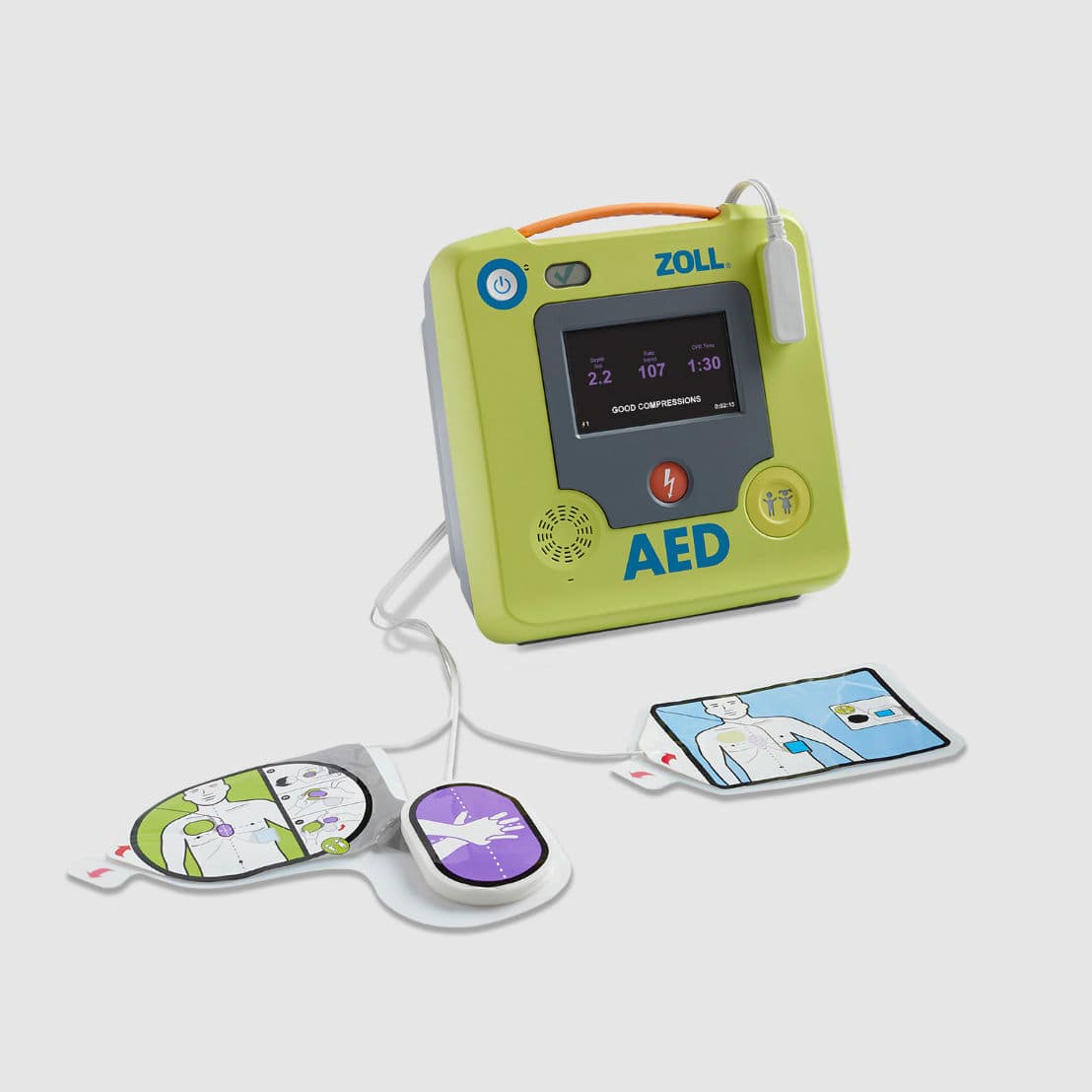 Automated external defibrillator - AED 3 BLS® - ZOLL Medical ...