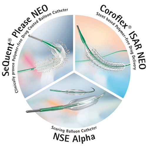 Coronary arteries stent / cobalt-chromium / drug eluting - Coroflex ...