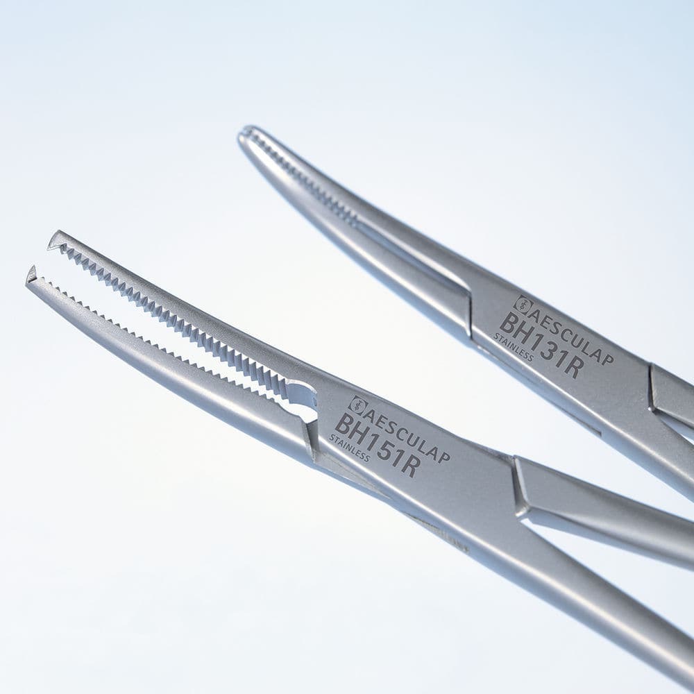 Surgery forceps - Aesculap® - tissue grasping / hysterectomy / Backhaus
