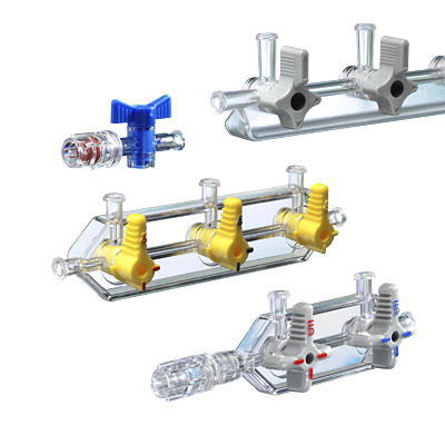 2-way infusion manifold - Aesculap® - 3-way / intensive care