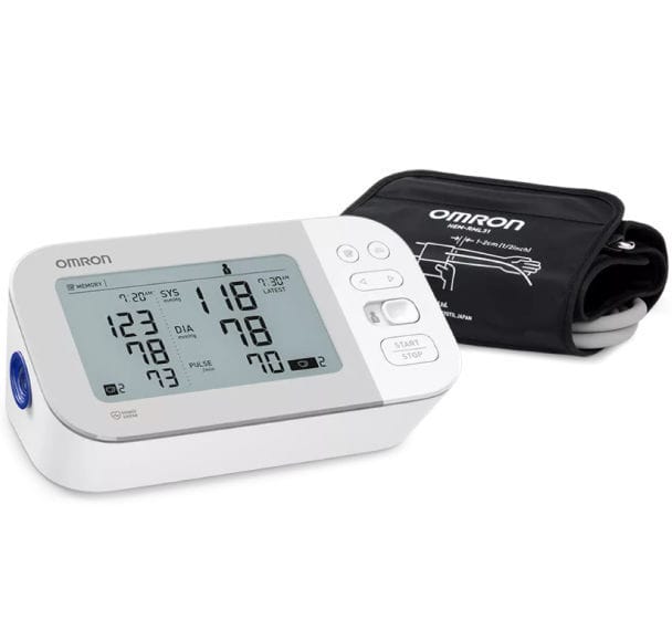 Automatic blood pressure monitor - Gold - Omron Healthcare USA ...