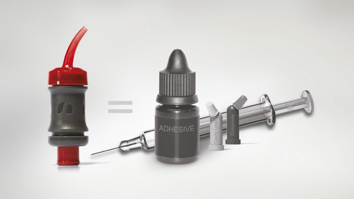 Hybrid composite dental material - Surefil one™ - Dentsply Sirona ...