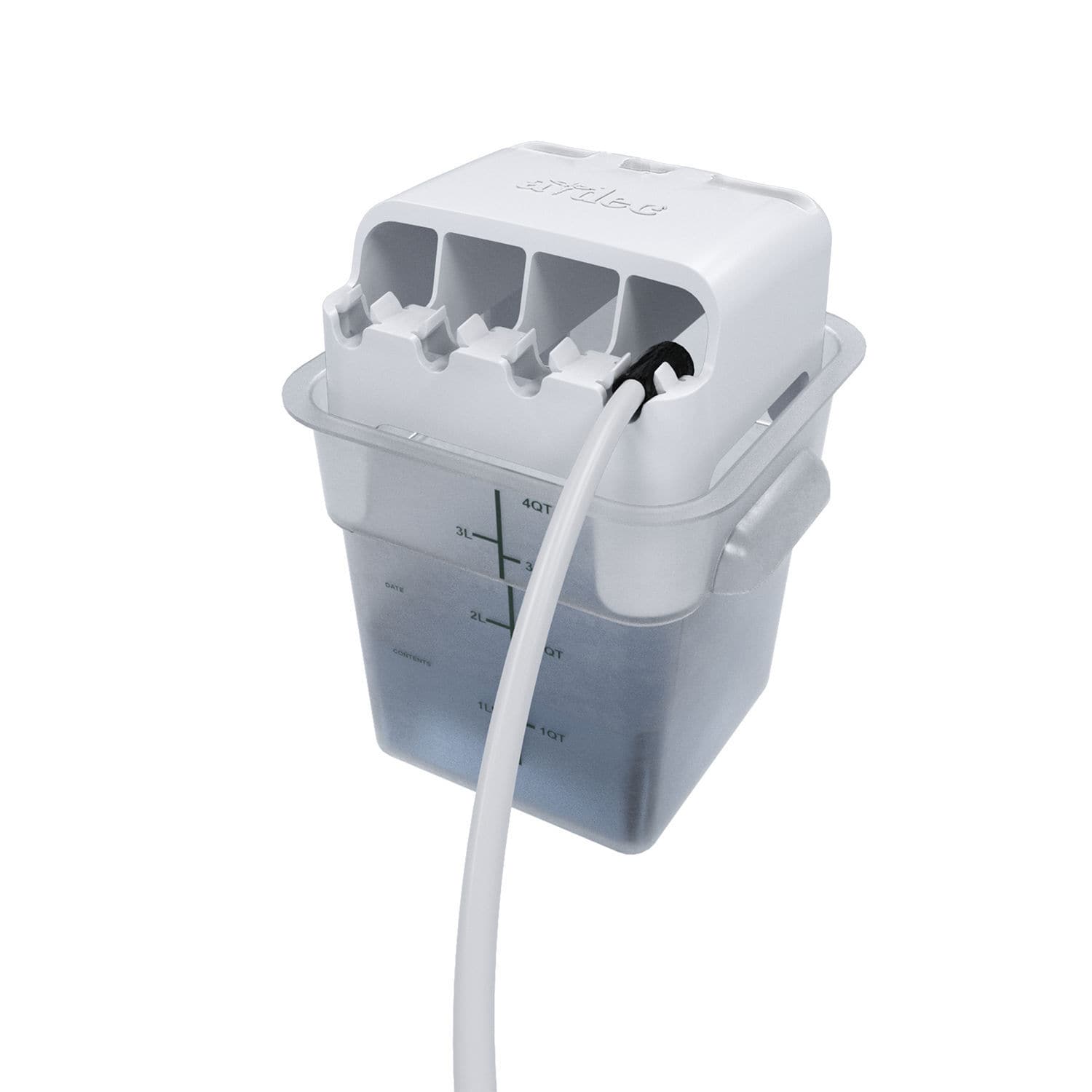 Dental instrument cleaning station - A-dec flush dock - A-dec