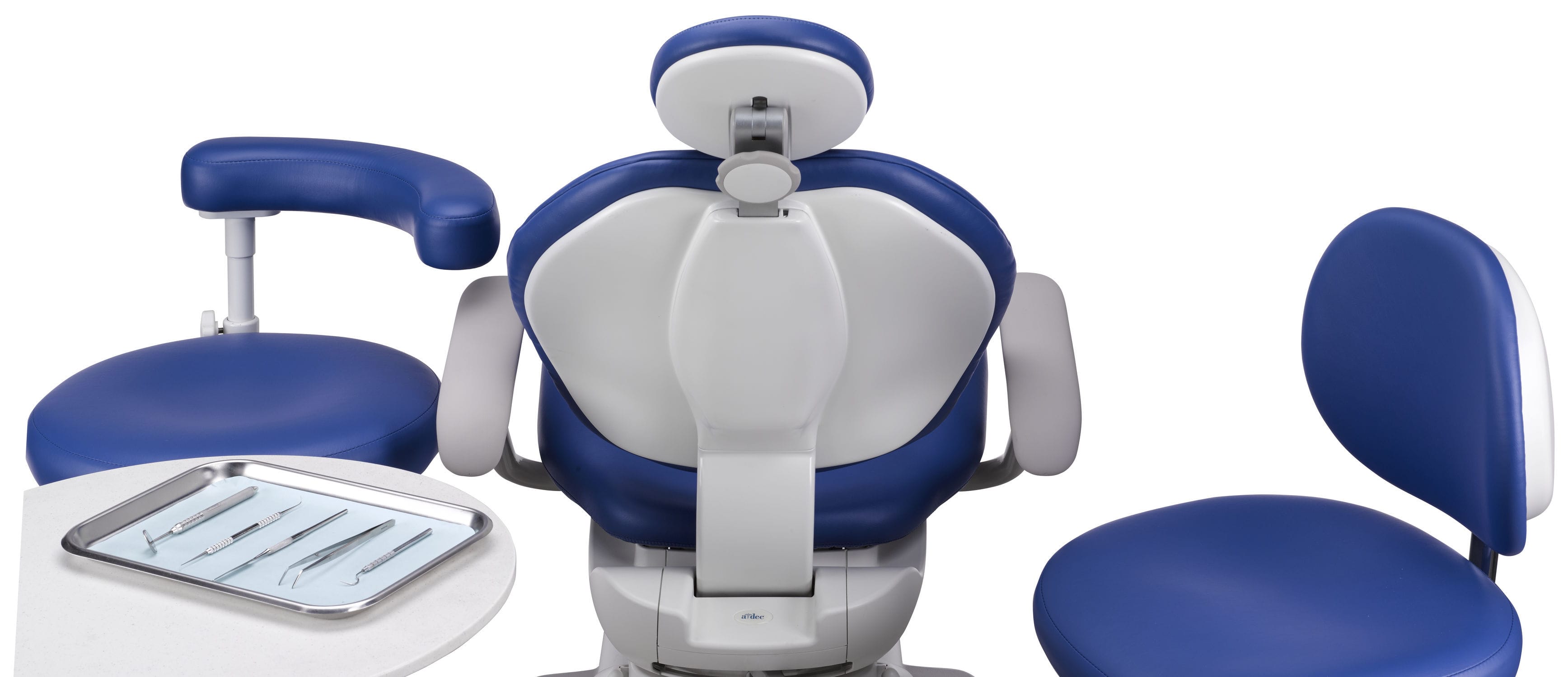 Dental unit with light - A-dec 300 - A-dec - with monitor