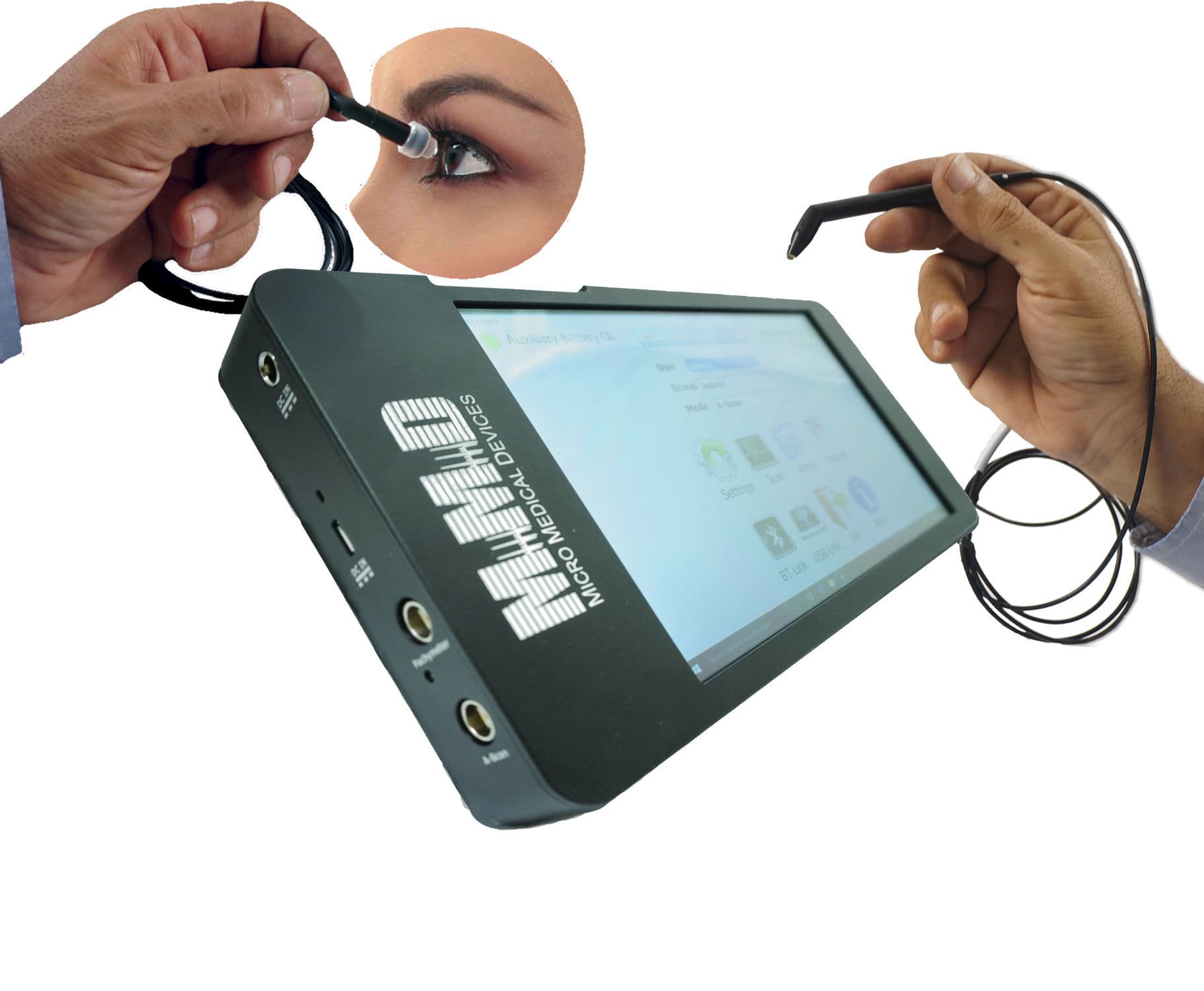 Pachymeter - PalmScan PRO - Micro Medical Devices - ultrasound biometer ...
