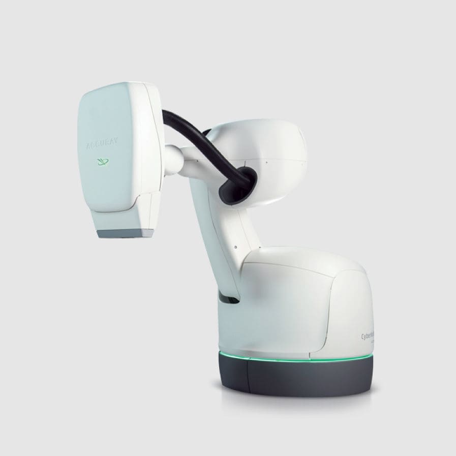 Stereotactic radiation therapy linear particle accelerator - CyberKnife ...