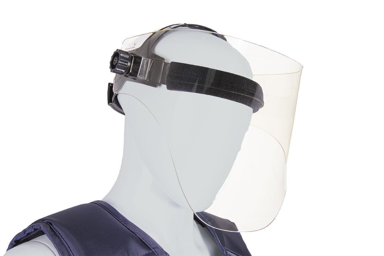 X-ray protective facial screen - AMRAY Medical