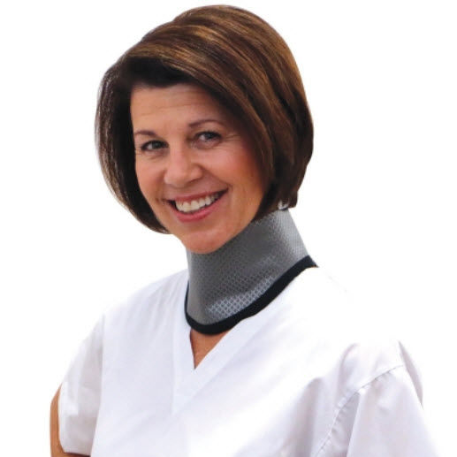 0.50 mm X-ray protective thyroid collar - Comfort Fit - Shielding ...