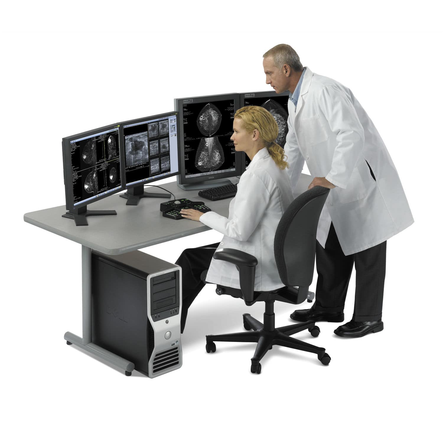 Medical computer workstation - SecurView® - Hologic - for mammography