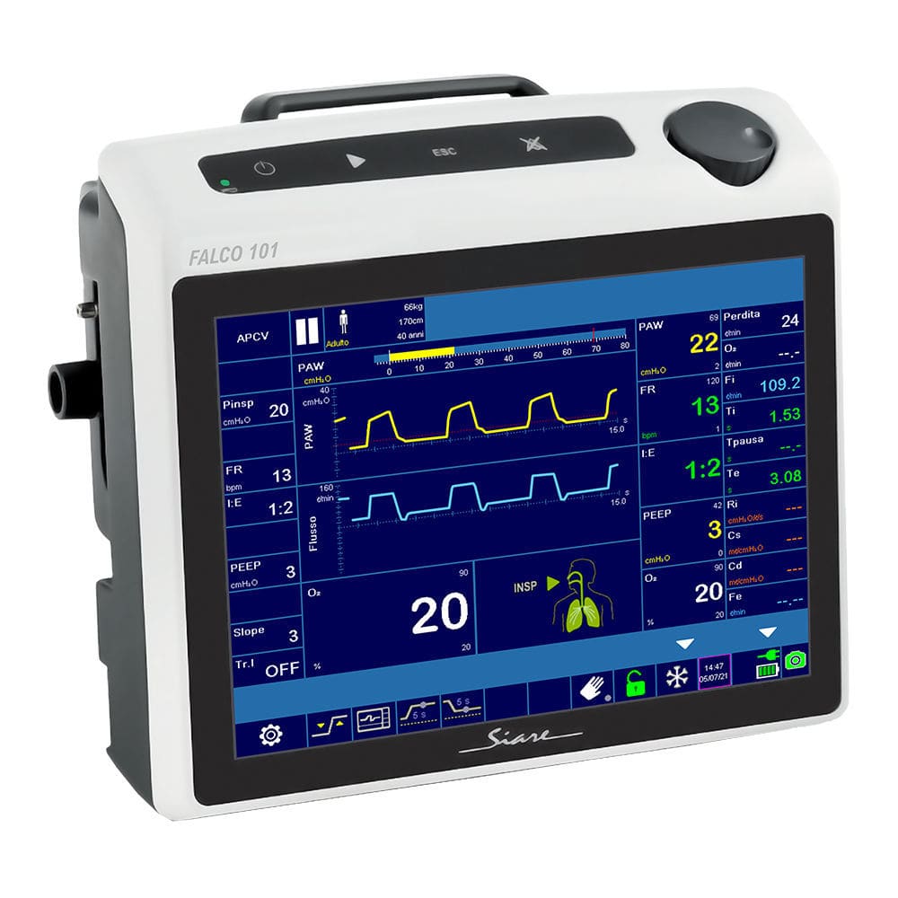 Clinical ventilator - FALCO 101 - Siare - home / electronic / for asthma