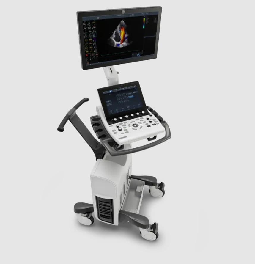 On-platform, compact ultrasound system - Vivid™ S60N - GE Healthcare - for cardiovascular ...
