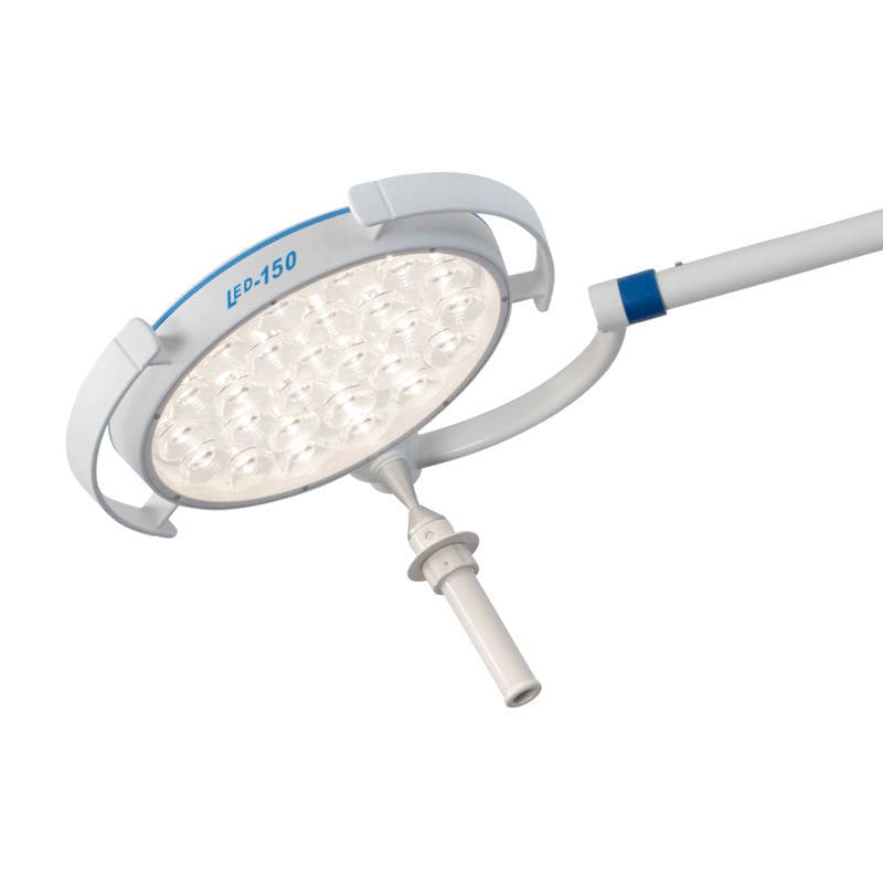 Dental examination lamp - 150F - Dr. Mach - LED / wall-mounted / mobile