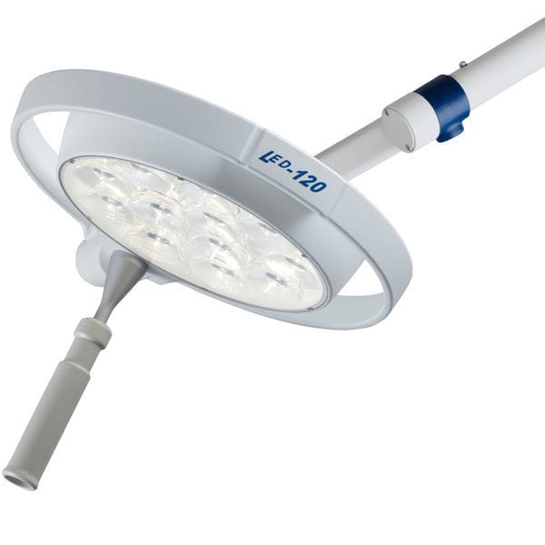 Dental examination lamp - 120 - Dr. Mach - LED / wall-mounted / mobile
