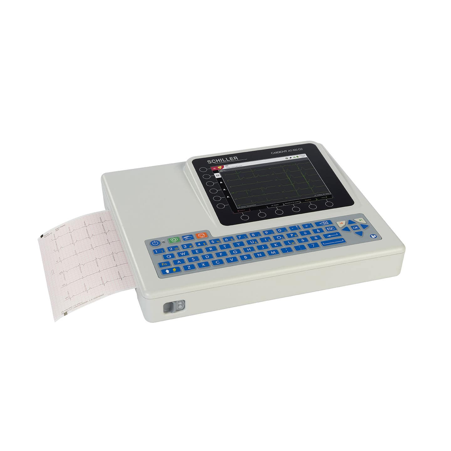 Resting electrocardiograph - CARDIOVIT AT-102 G2 - SCHILLER - stress ...