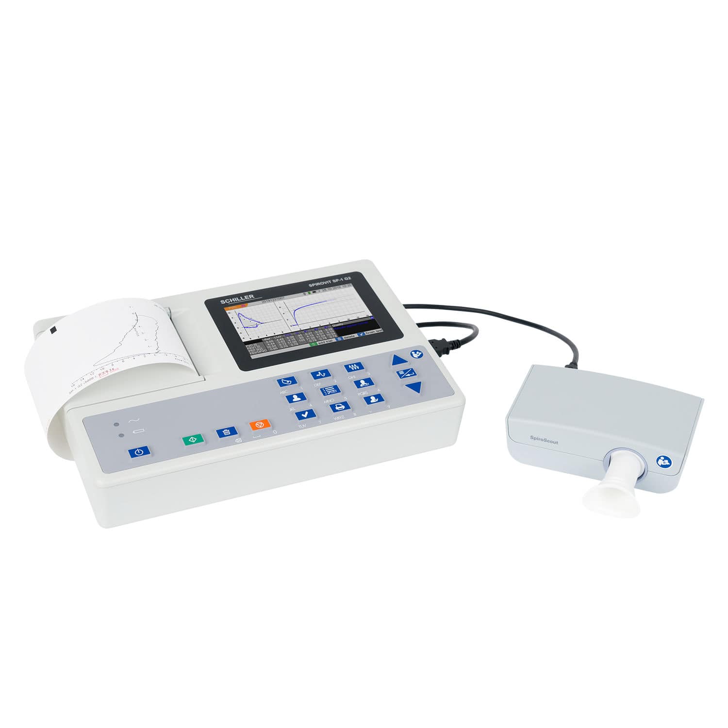 Computer-based spirometer - SPIROVIT SP-1 G2 - SCHILLER - electronic ...