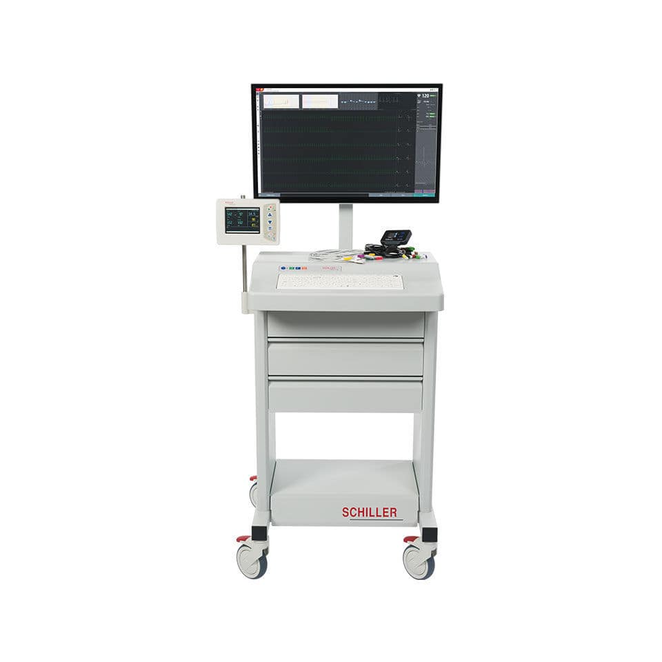 Cardiac stress test equipment - CARDIOVIT CS-300 - SCHILLER - with ...
