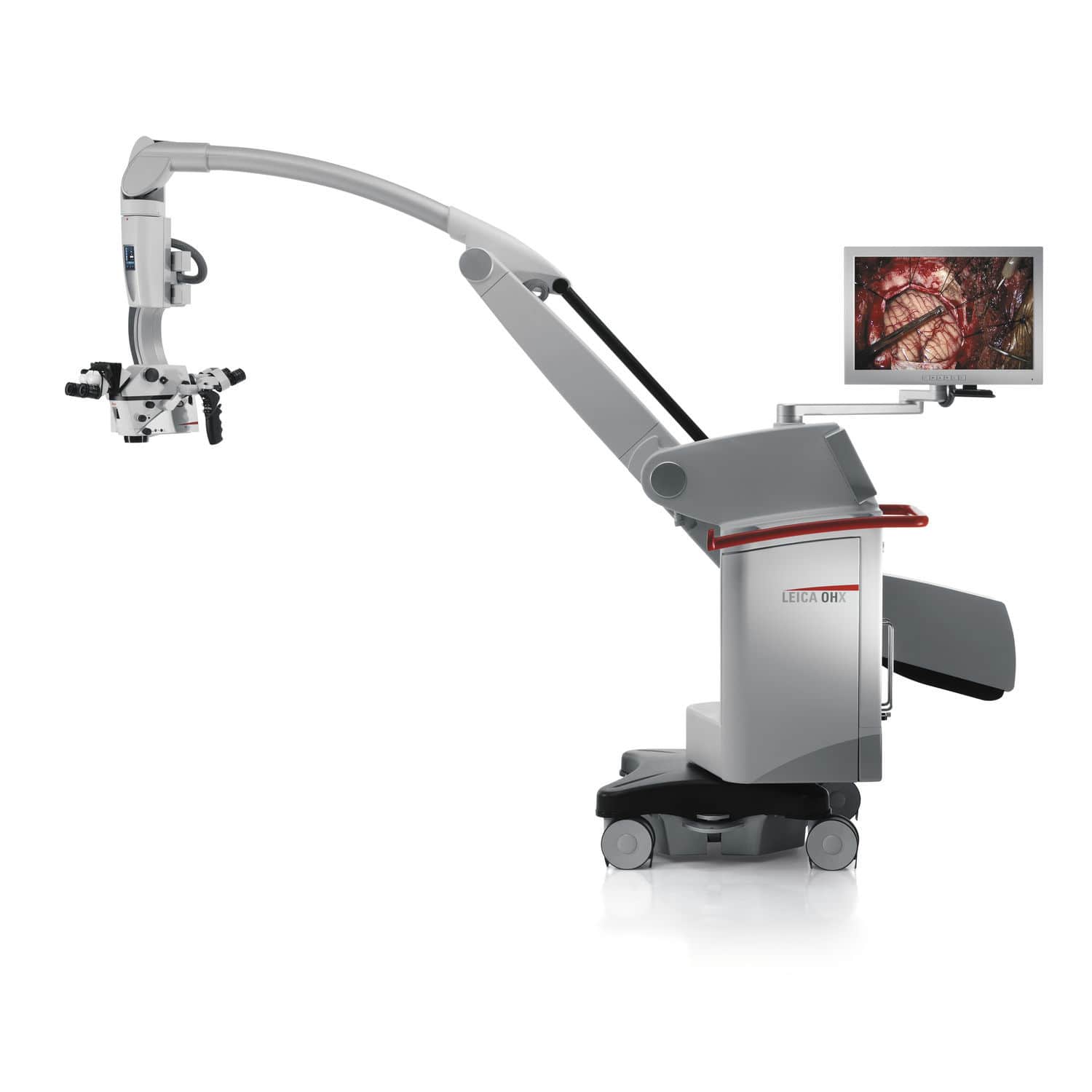 Neurosurgery microscope - M530 OHX - Leica Microsystems - on casters