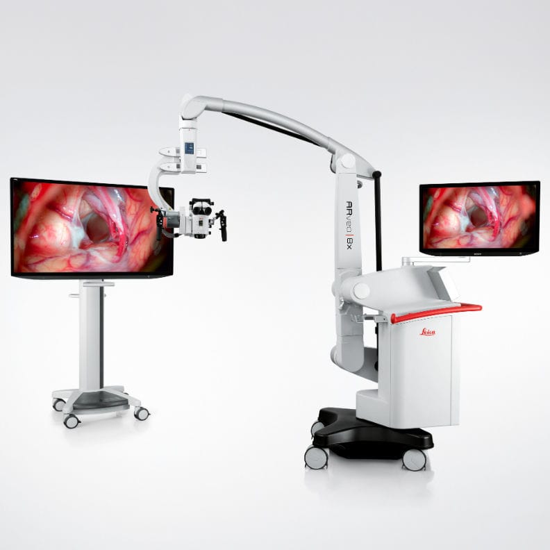 Spine surgery microscope - ARveo 8x - Leica Microsystems ...