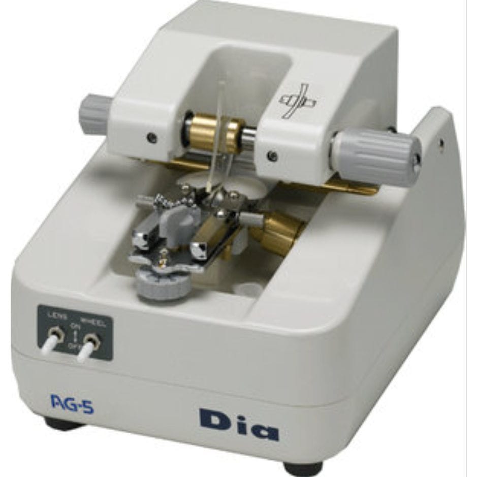 Optical lens groover - AG-5 Version EX - Dia Optical - automatic