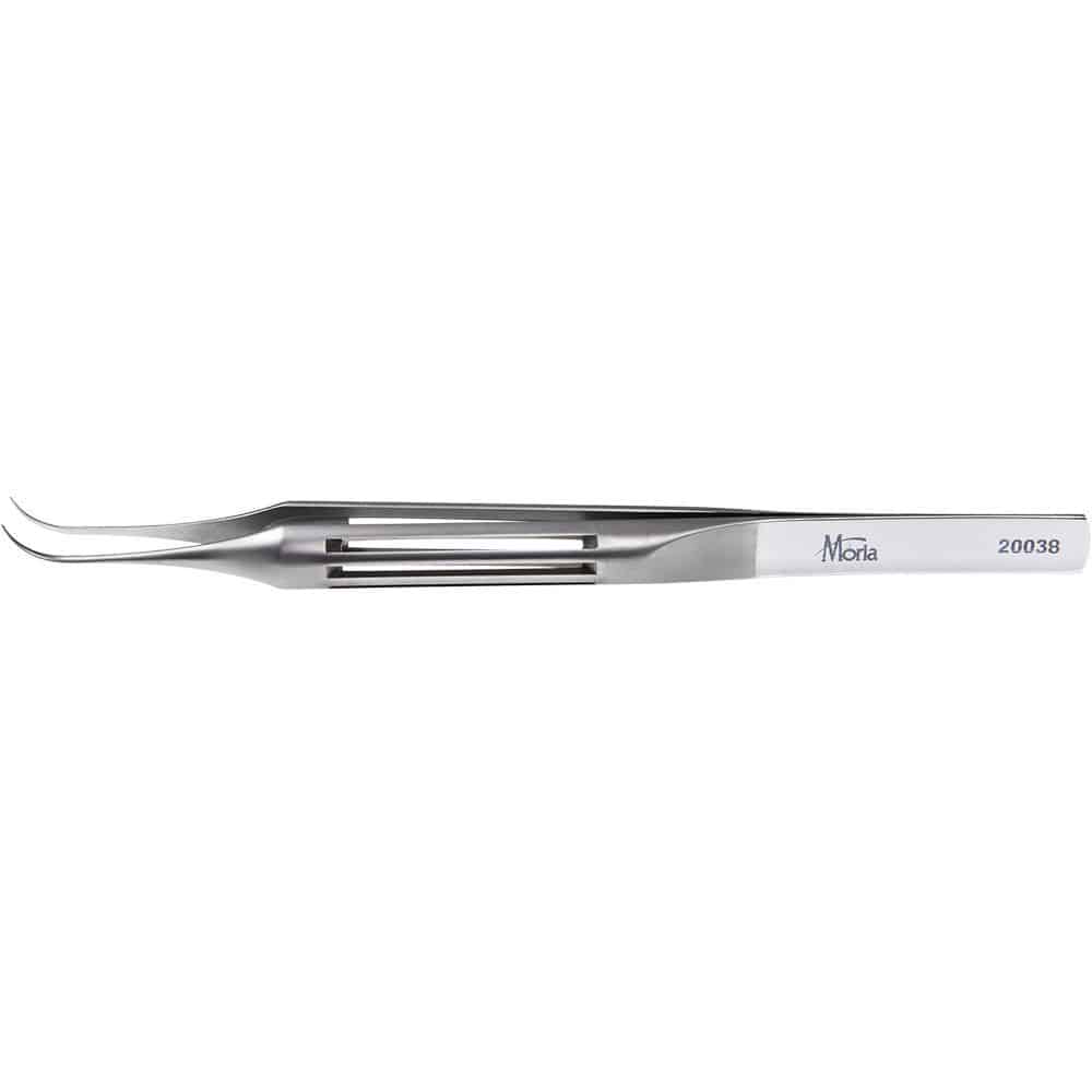 Ophthalmology forceps - 20038 - Moria Surgical - bent