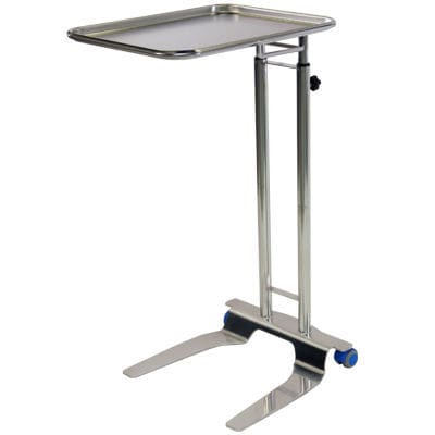 Stainless steel instrument table - P-1066-A-SS - Pedigo