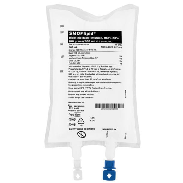 Parenteral solution infusion bag - SMOFlipid® - Fresenius Kabi