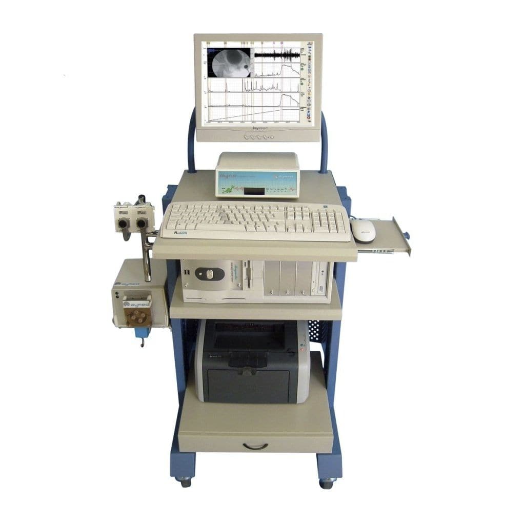 Computer-based urodynamic system - DYNO - Aymed - on casters