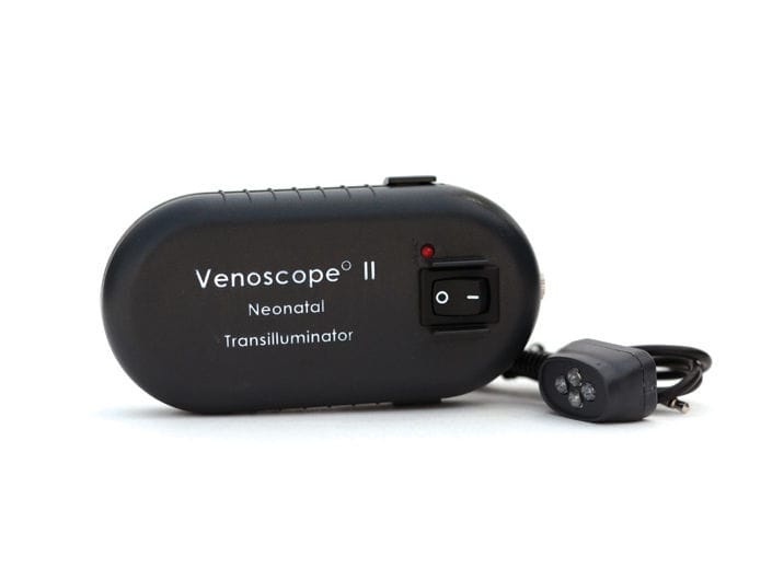 Neonatal vascular transilluminator - VENOSCOPE® II NEONATAL - Venoscope ...