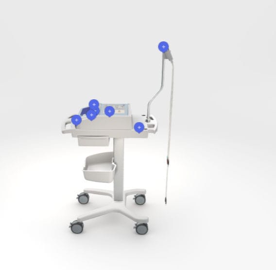 Resting electrocardiograph - ELI 280 - Welch Allyn - 12-channel ...