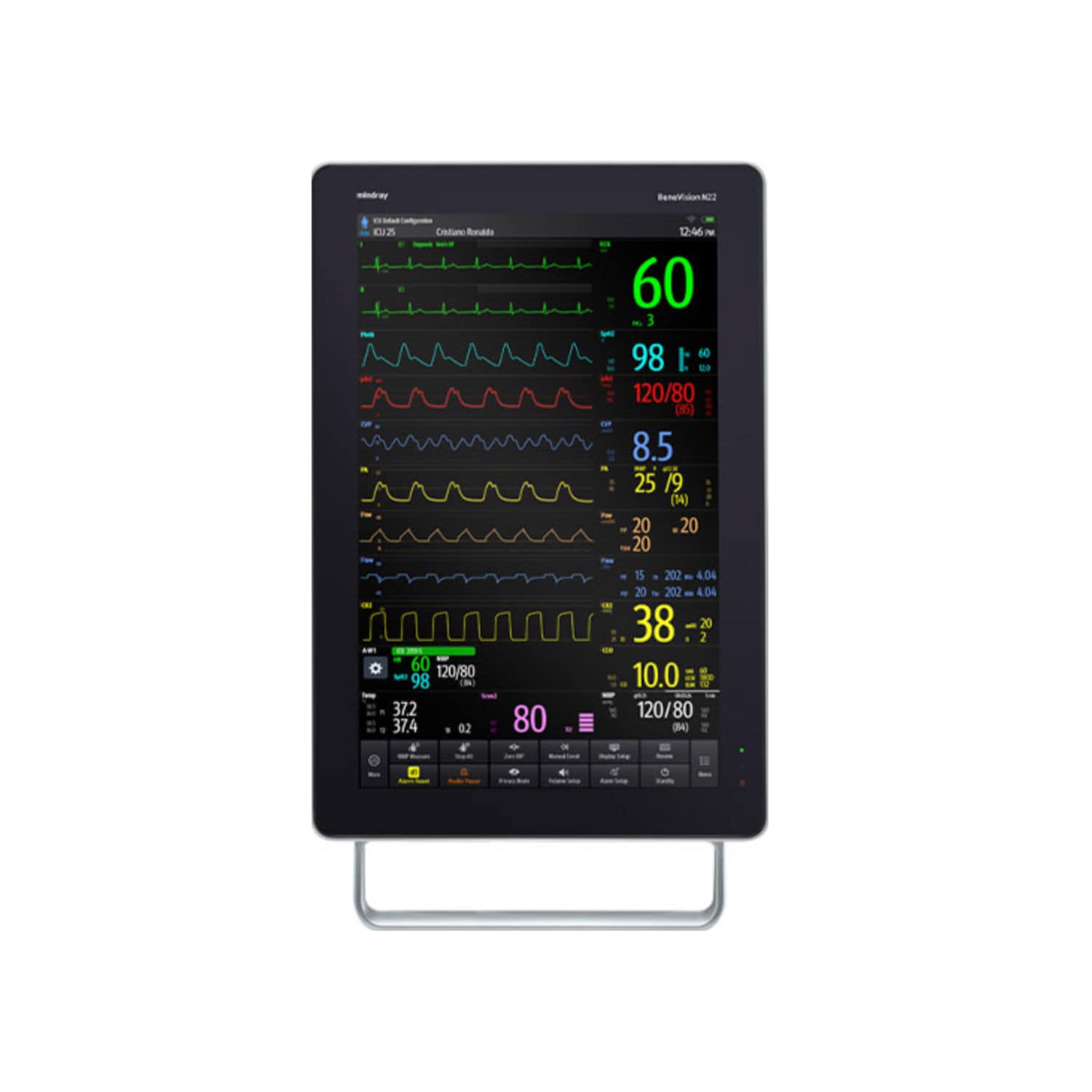 Portable patient monitor - BeneVision™ N22 - Mindray - bedside / SpO2 / BIS