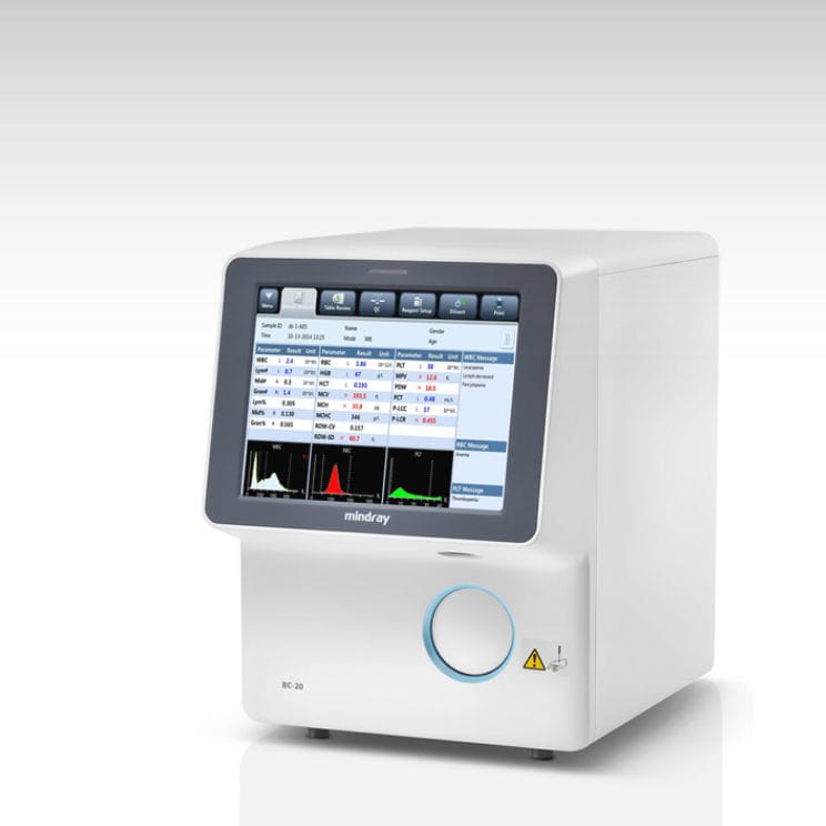 Automatic hematology analyzer - BC-20 - Mindray - compact / benchtop ...
