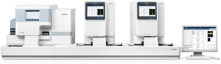 Automatic hematology analyzer - CAL 6000 - Mindray - compact / 100 ...