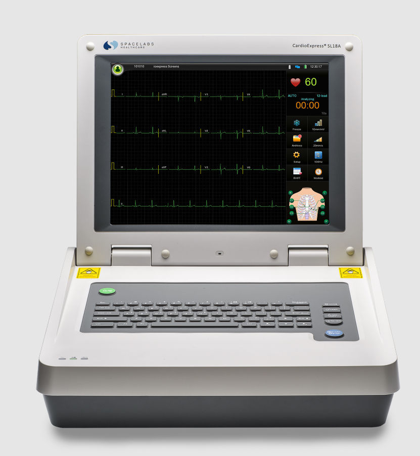 Resting electrocardiograph - CardioExpress SL18A - Spacelabs Healthcare ...