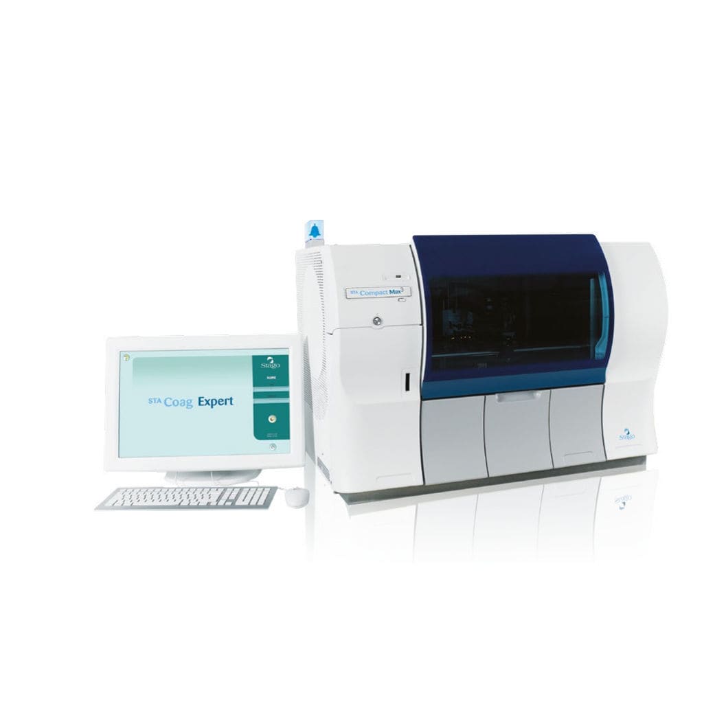 Automated coagulation analyzer - STA Compact Max3 - Stago - 4-channel ...