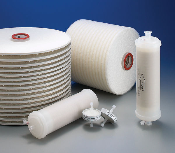 Liquid filter housing - Millistak+® CE - Merck - laboratory / for the ...