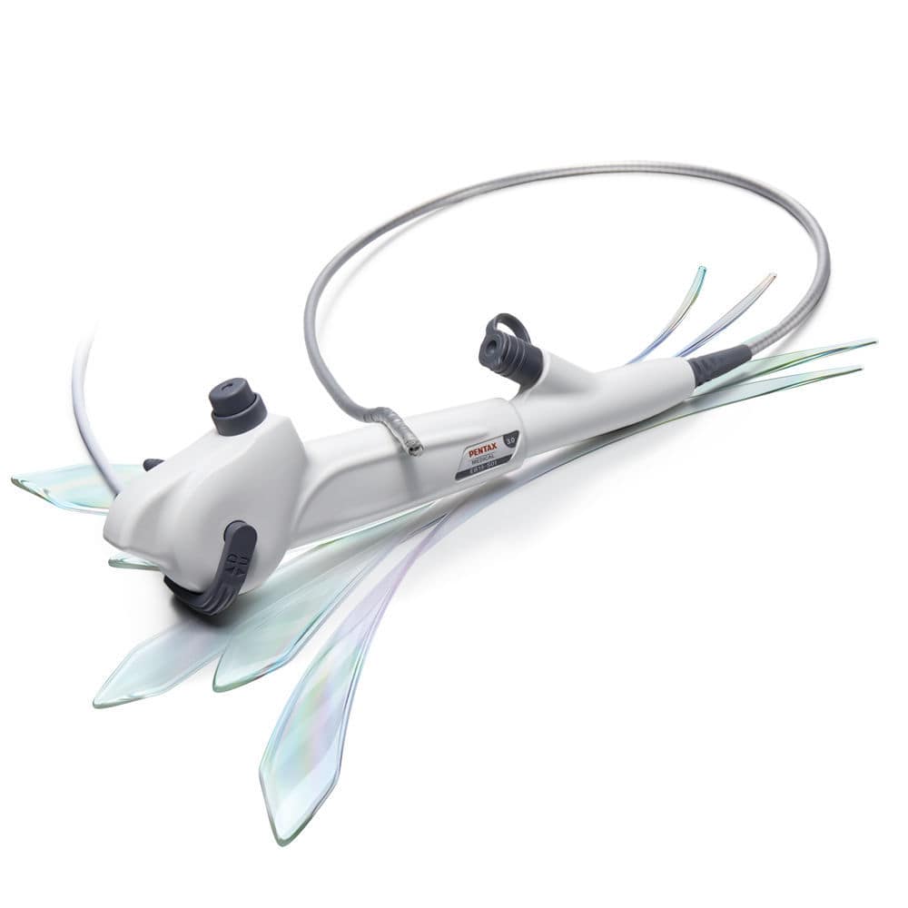 High-definition video bronchoscope - ONE Pulmo™ - Pentax - single use