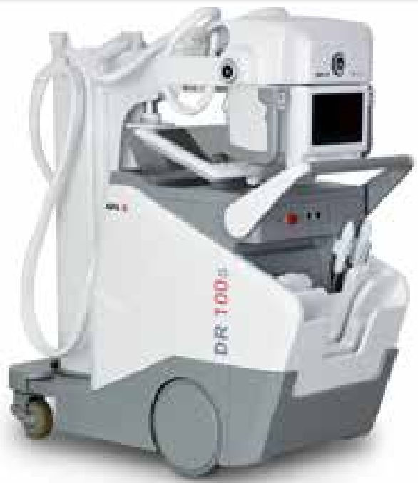 Digital mobile radiography unit - DR 100s - AGFA