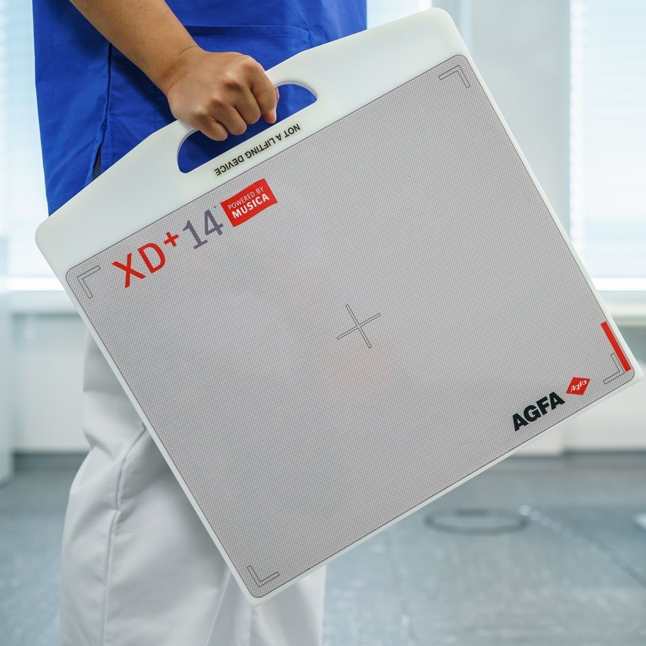 Multipurpose radiography flat panel detector - Dura-Line XD+ - AGFA - portable / wireless