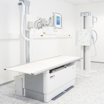 Radiography system - DR 400 - AGFA - digital / for multipurpose radiography / with floor ...