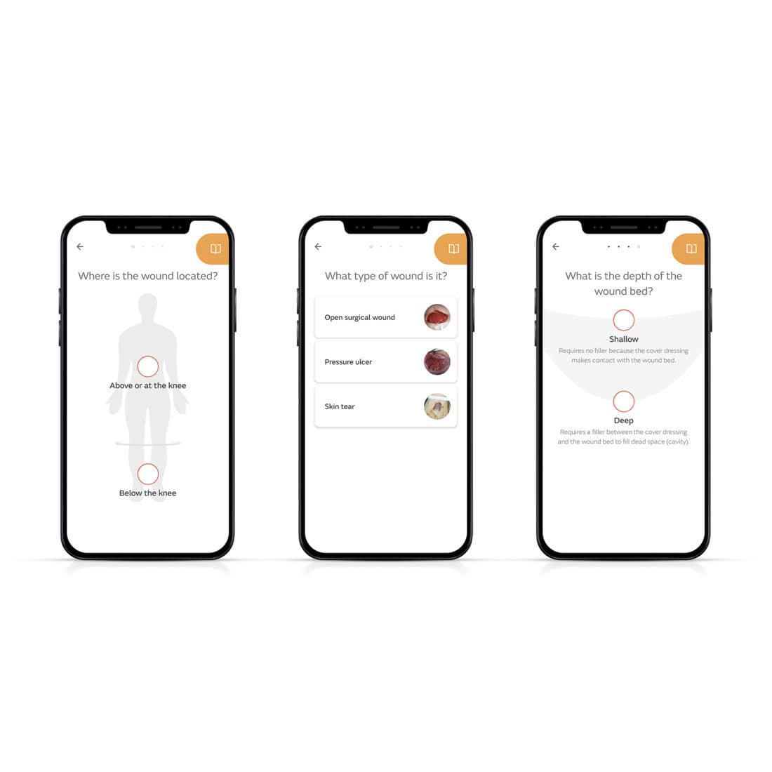 Control mobile application - WOUND COMPASS - Smith & Nephew - clinical ...