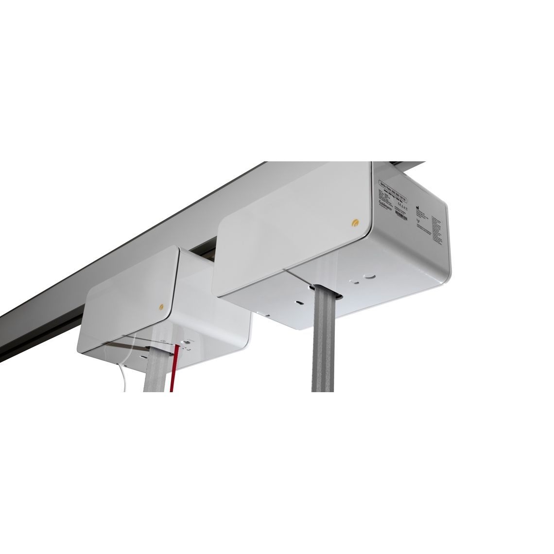 Electric patient lift - GH3 Twin - Guldmann - ceiling-mounted ...