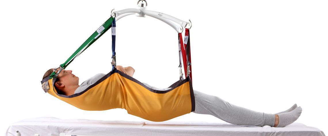 Patient lift sling - 2848 series - Guldmann - repositioning / supine ...