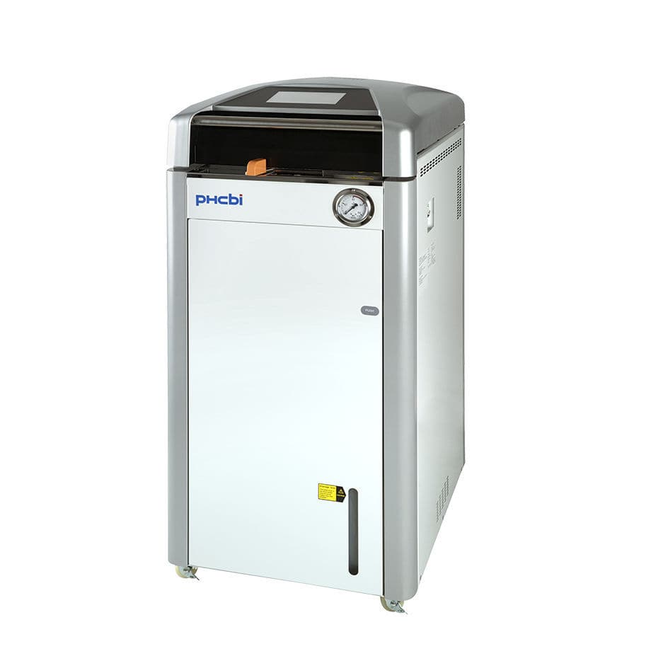 Laboratory autoclave - MLS-830L-PE - PHC Europe - compact / top-loading ...