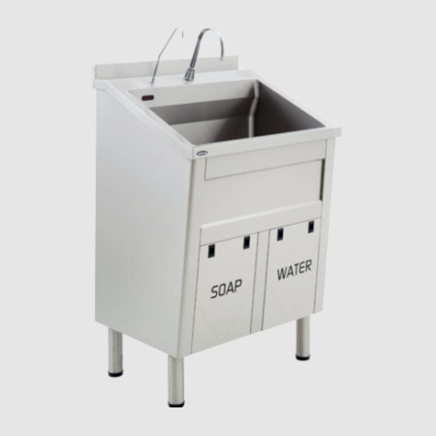 1-bay surgical sink - 80600 - Üzümcü Medical Devices - stainless steel ...