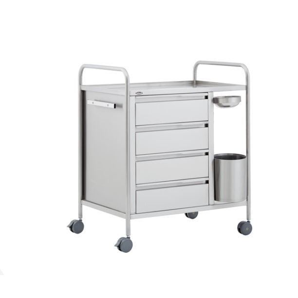 Dressing trolley - 70772 - Üzümcü Medical Devices - medical / emergency ...