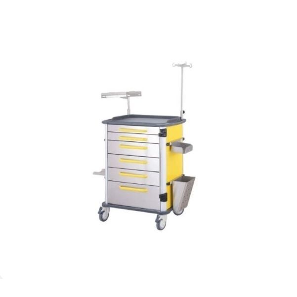 Emergency trolley - 74403 - Üzümcü Medical Devices - intensive care ...