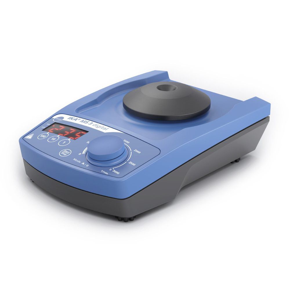 Orbital laboratory shaker - MS 3 series - IKA - digital / compact