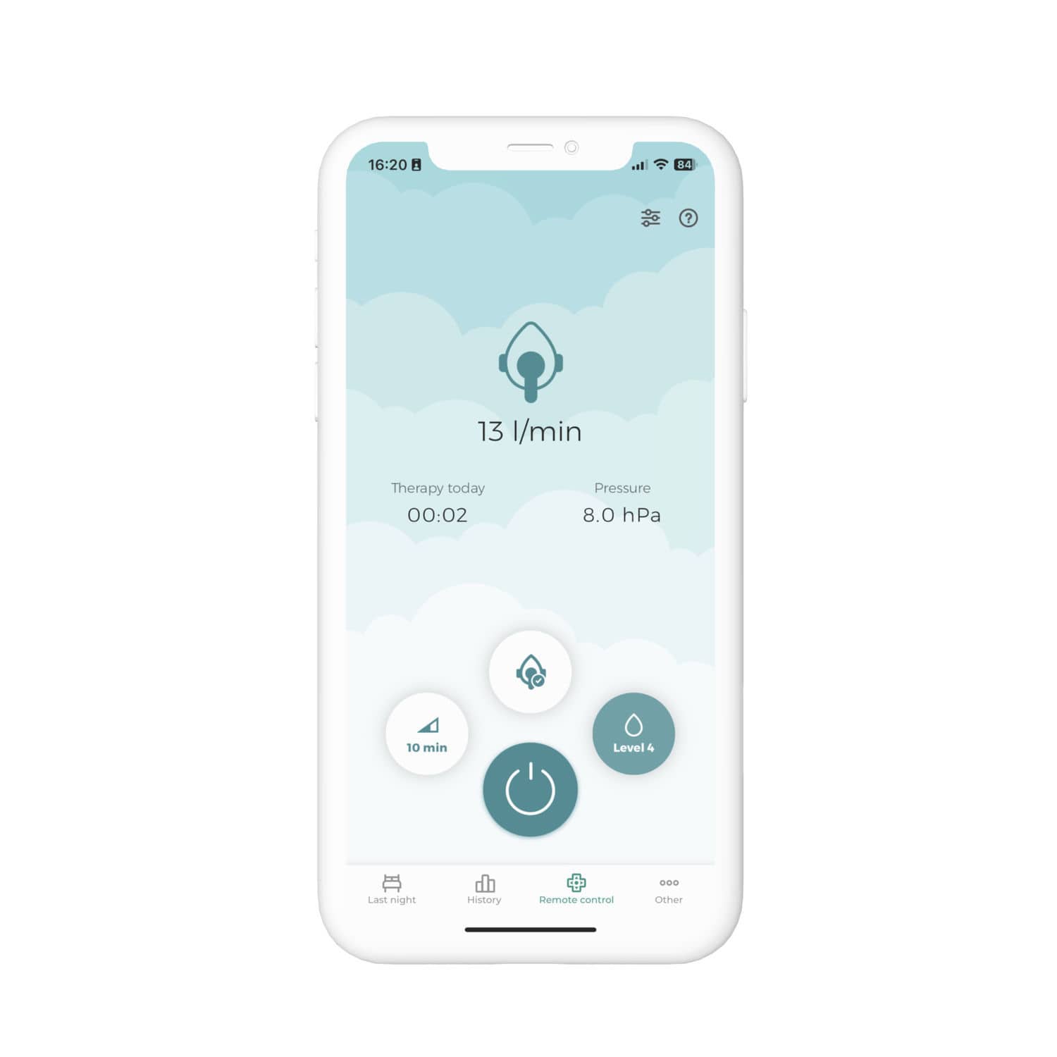 Management mobile application - prisma - Löwenstein Medical - medical ...