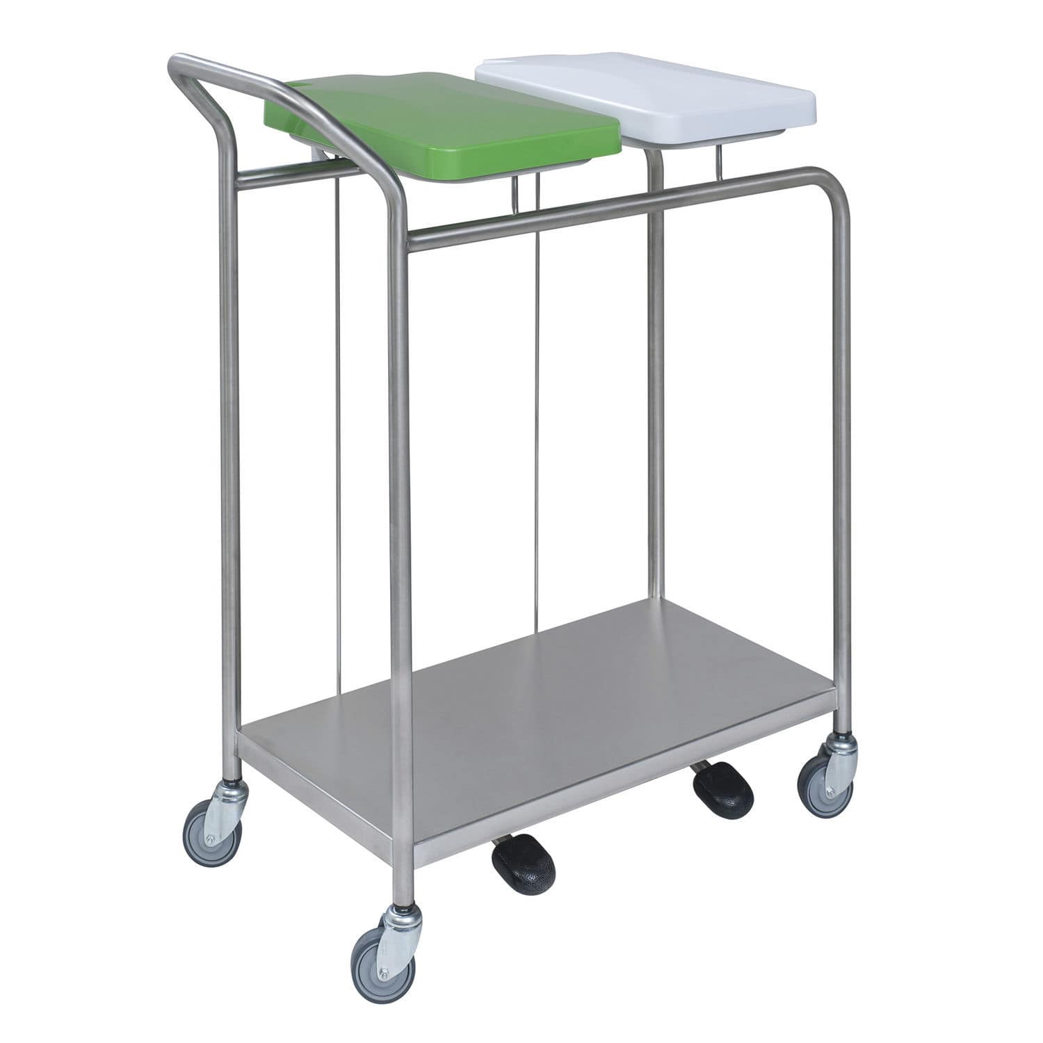 Medical linen trolley - 415.75 - VILLARD MÉDICAL - transport / 2-bag ...